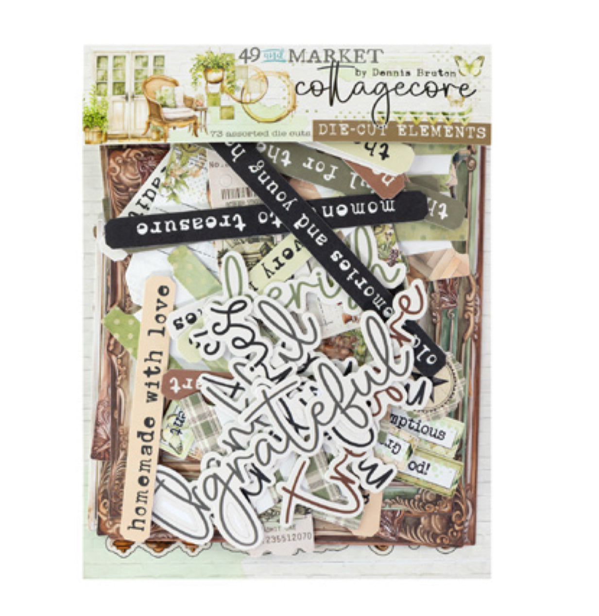 49 & Market Cottagecore Die-Cut Elements