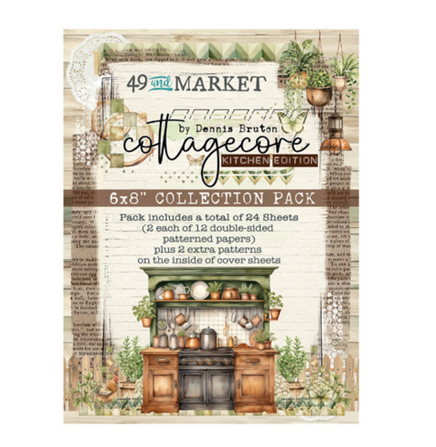 49 & Market Cottagecore 6 x 8 Collection Pack (Kitchen Edition)