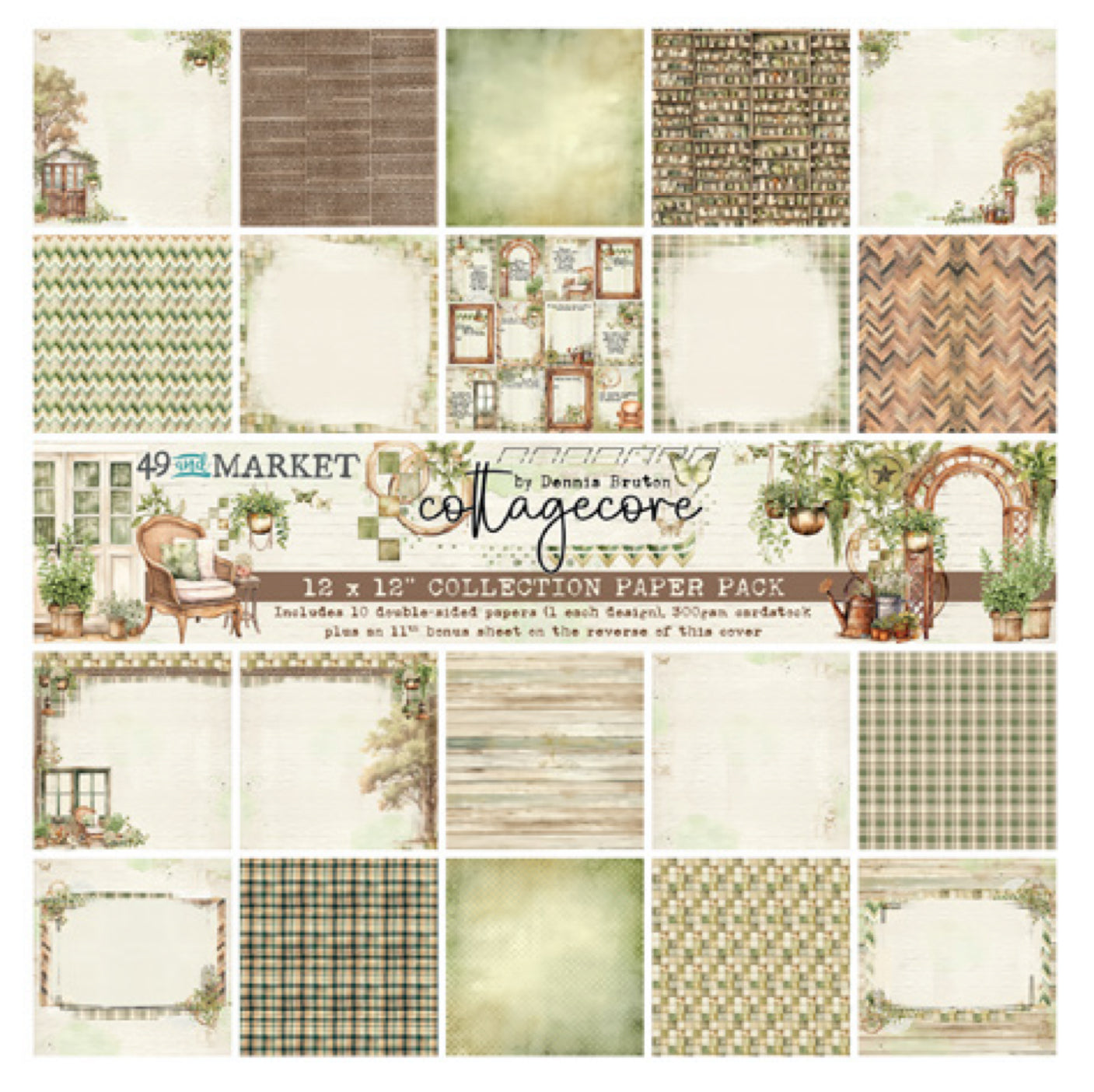 49 & Market Cottagecore 12x12 Collection Pack
